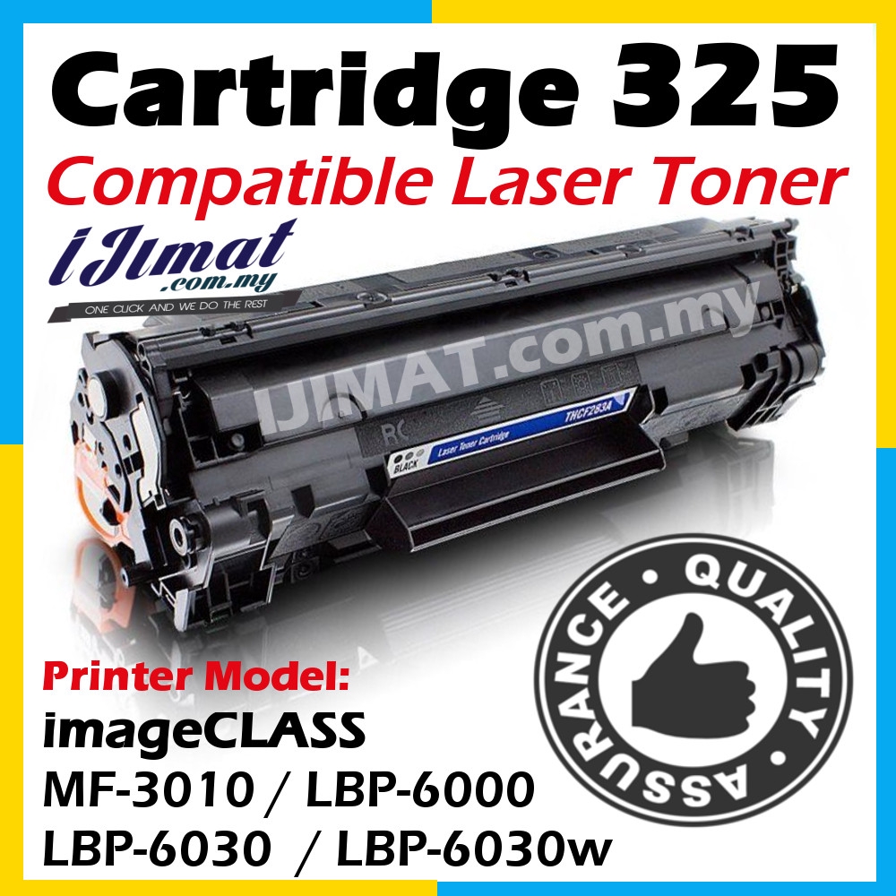 Canon Cartridge 325 Compatible Toner For MF3010 LBP6030W LBP6000 ...