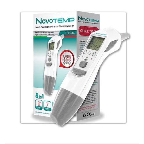 Novoplus NovoTemp Multifunction Infrared 8 in 1 Thermometer (TH50Z) 3 ...