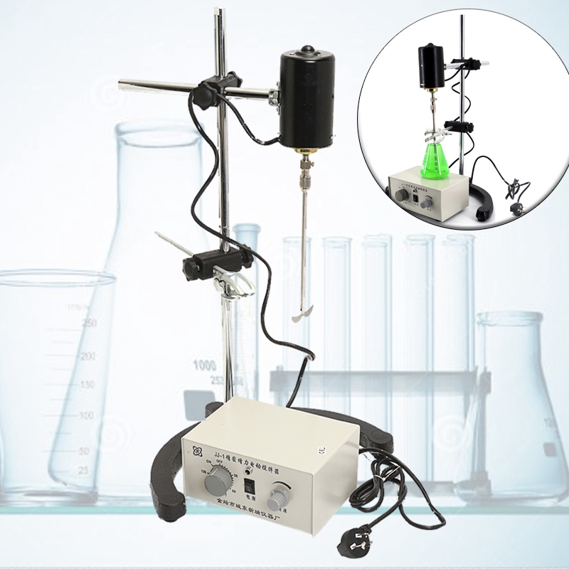 Dual Control Mixer Electric Lab Mixer Overhead Stirrer Blenders ...