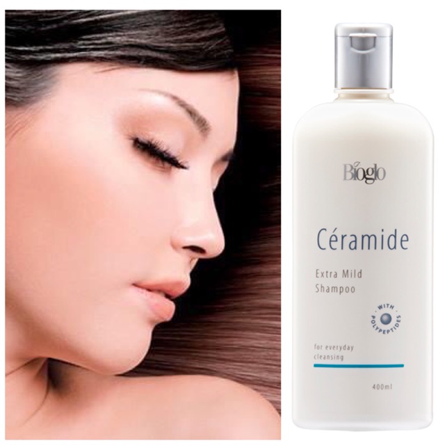 Extra Mild Shampoo fragile hair Ceramide Bioglo Cosway Pencuci Basuh Rambut Lebih Ekstra Lembut ...