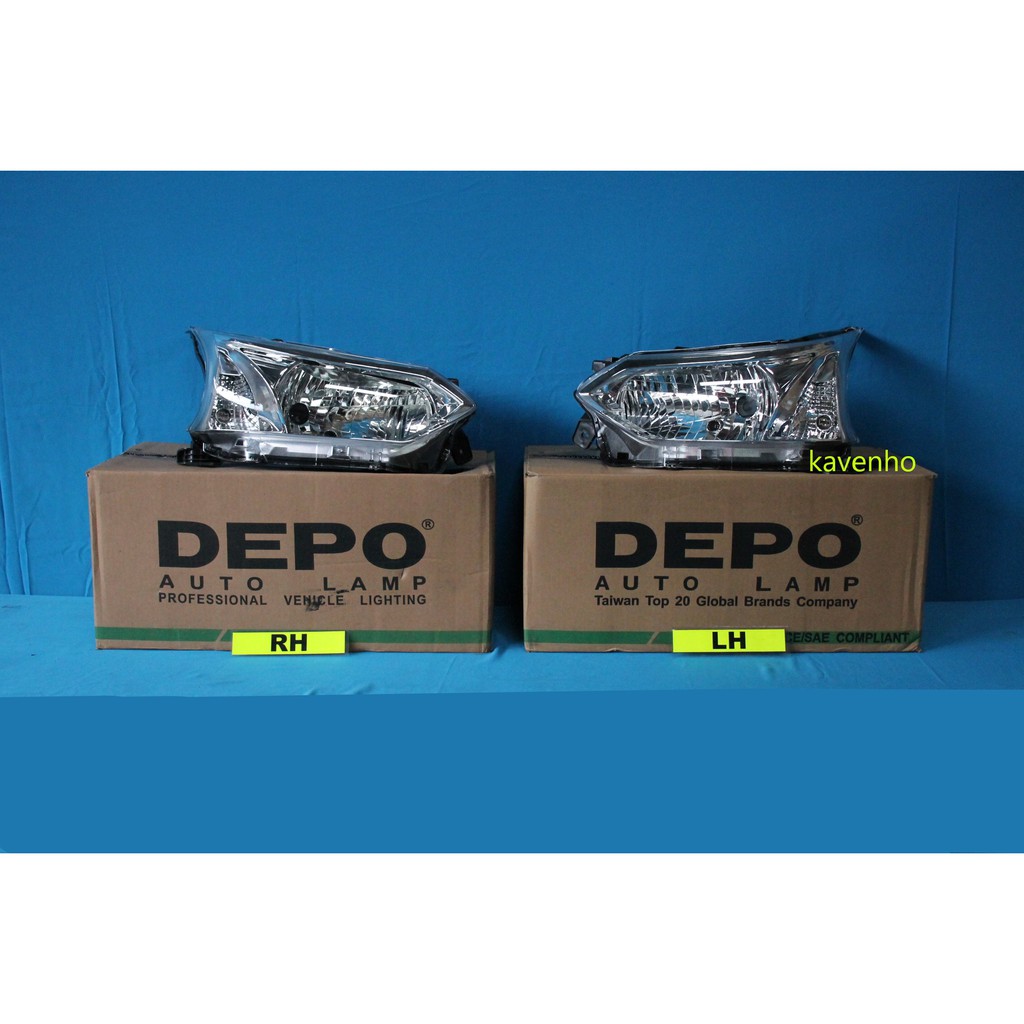 TOYOTA AVANZA F653 2015 - 2019 HEAD LAMP (DEPO) (NEW) | Shopee Malaysia