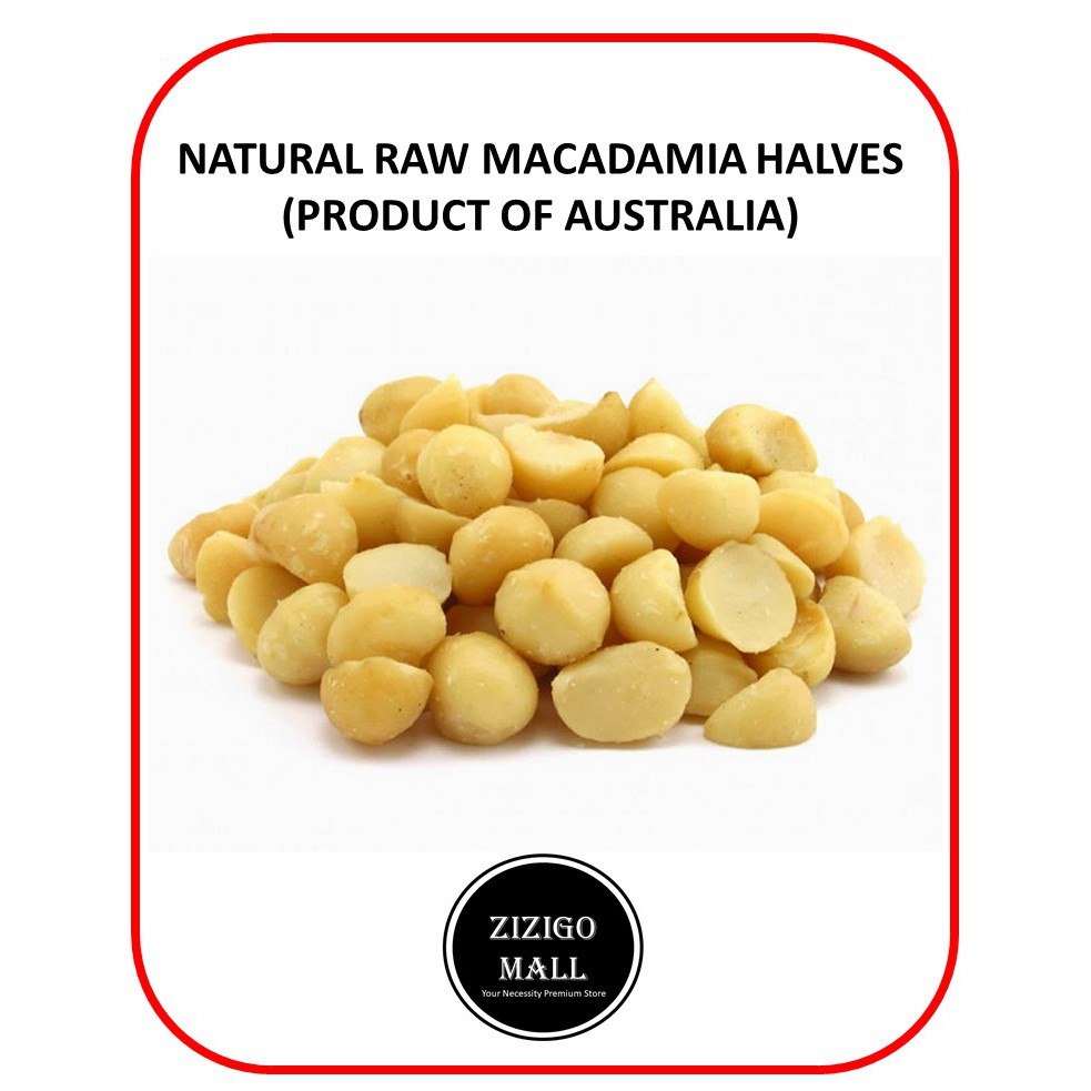 Raw Macadamia Halves Australia Premium Grade Hawaii Nut 100GM 250GM ...