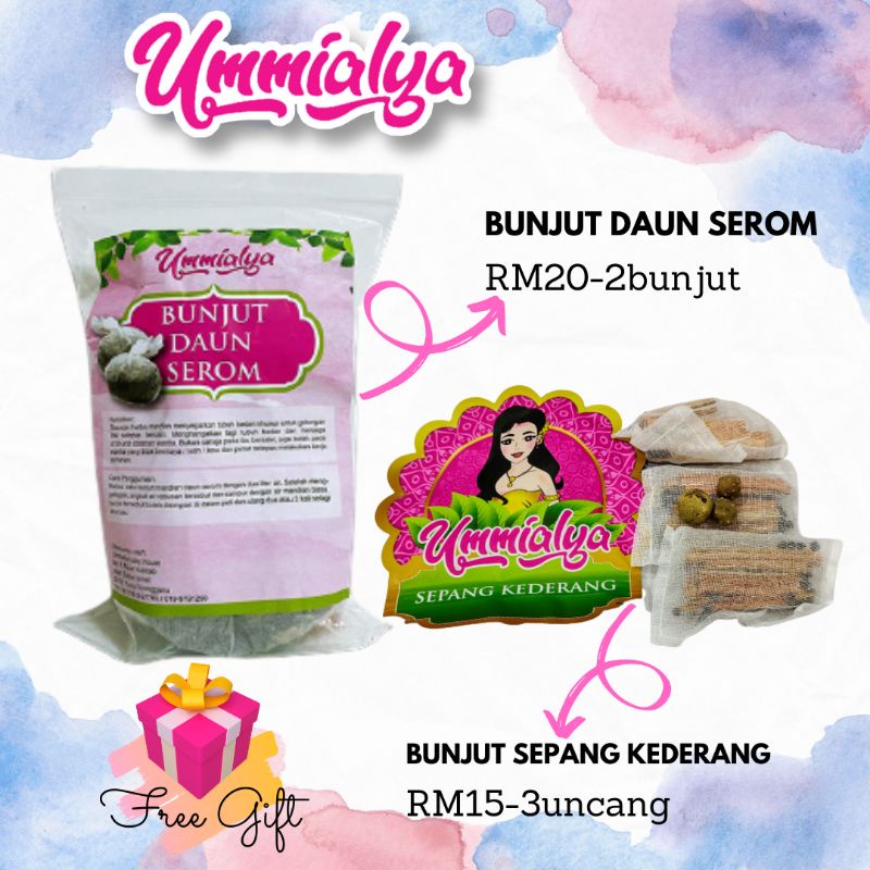 MANDIAN HERBA BERPANTANG / BUNJUT DAUN SEROM / BUNJUT SEPANG KEDERANG ...