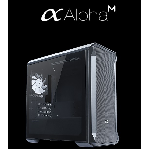 TECWARE ALPHA M TG MATX DESKTOP CASING | Shopee Malaysia