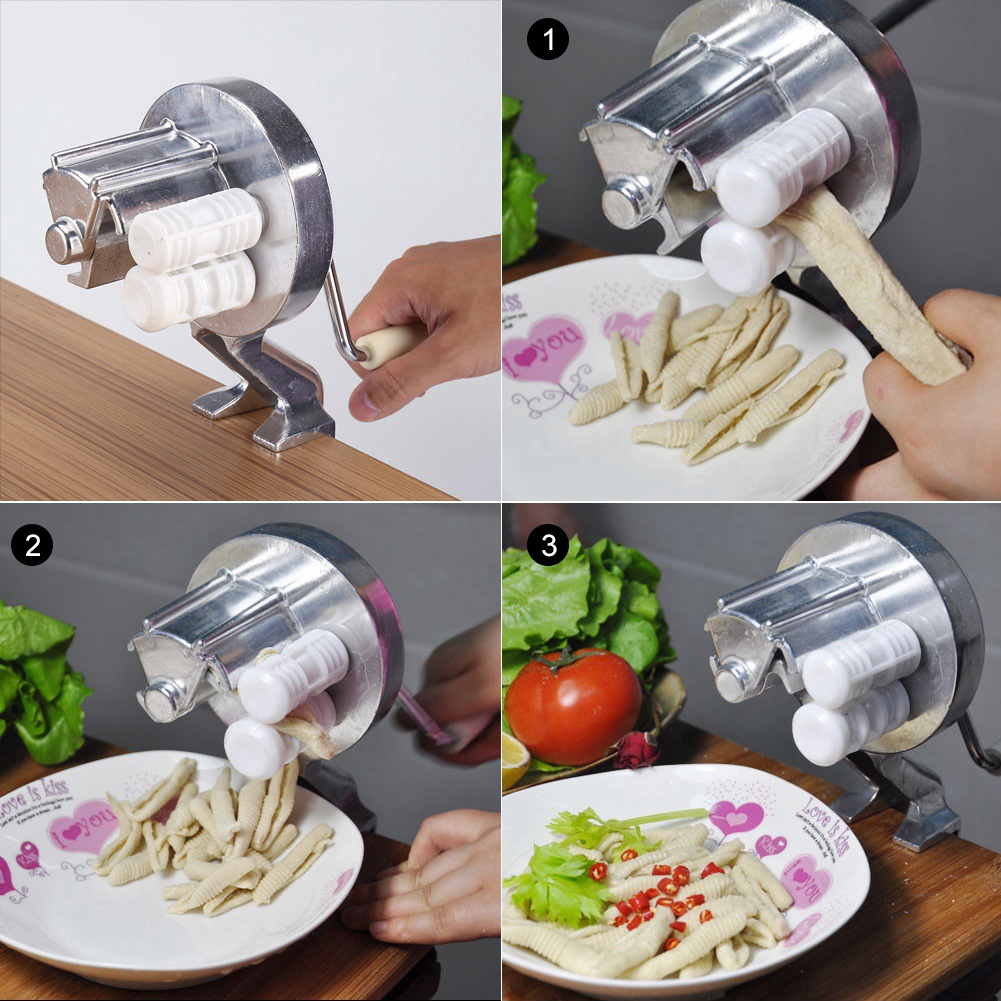 [Ready-to-Stock] Globedealwin Macaroni Machine, Noodle Machine, Hand ...