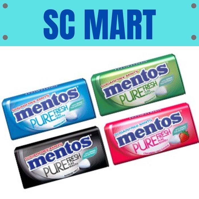 [SC] Mentos Pure Fresh Candy 35g (Tin) | Shopee Malaysia