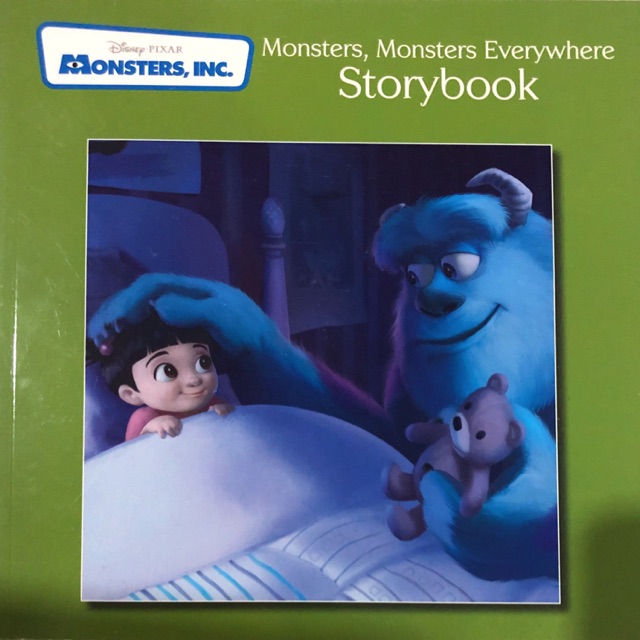 (Preloved like new Disney Storybook) Monsters, INC - Monsters, Monsters ...