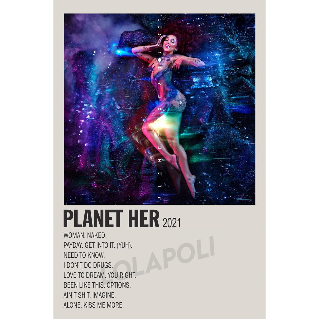 Planet Her Album Cover Poster - Doja Cat | Shopee Malaysia