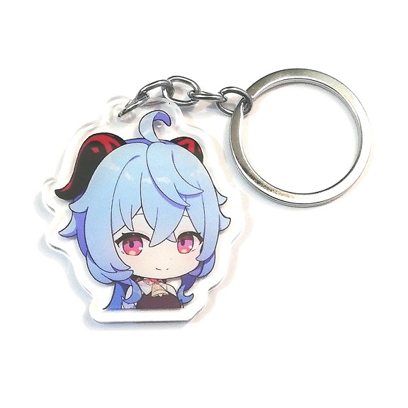 Ganyu - Genshin Impact High Quality Anime Acrylic Keychain | Shopee ...