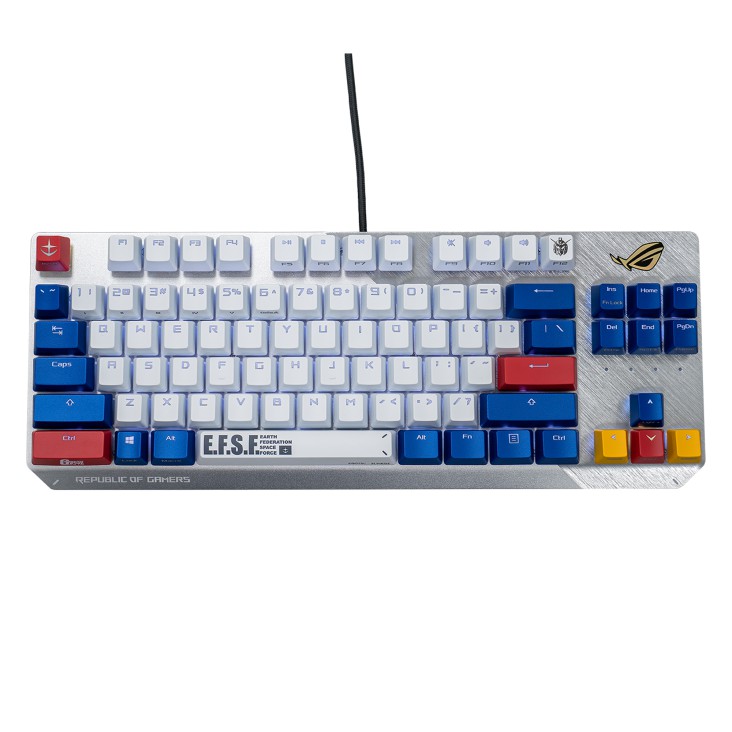 Asus ROG x Gundam TKL Keyboard [ROG Strix Scope TKL GUNDAM EDITION ...