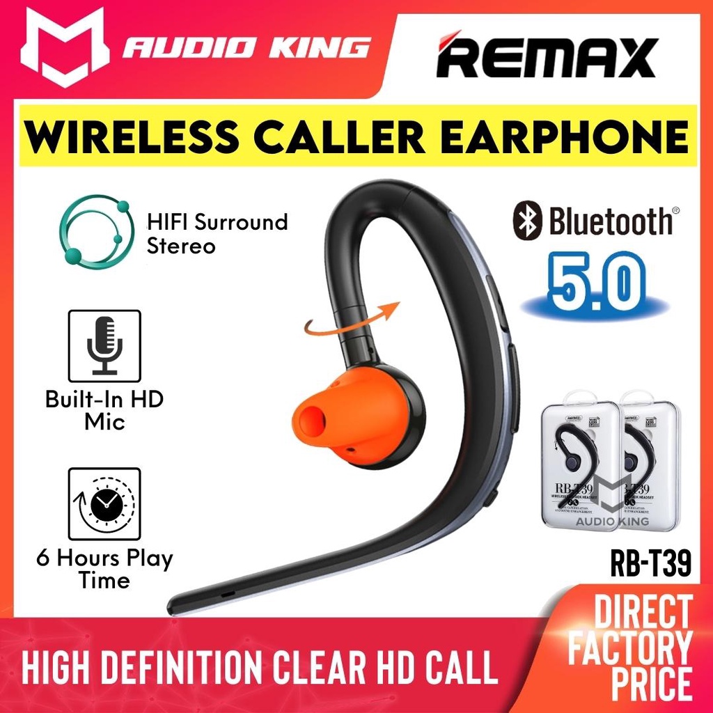 REMAX Bluetooth Earphone Remax Handsfree Bluetooth Headset Wireless Headset Bluetooth Wireless ...