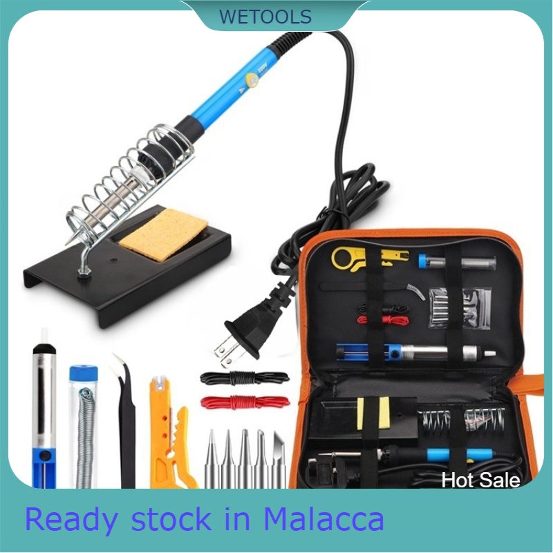 15-in-1 Soldering Iron Set Electric Solder Iron Set Display Temperature ...