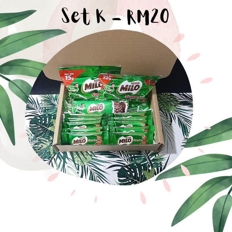 🔥 FREE STICKER GAMBAR 🔥 MILO Gift box Surprise box Chocolate Box Birthday box Hadiah Bajet Murah ...