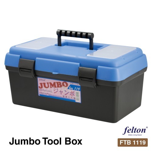Jumbo Toolbox / Top component storage / Felton Tool box Random Colour ...