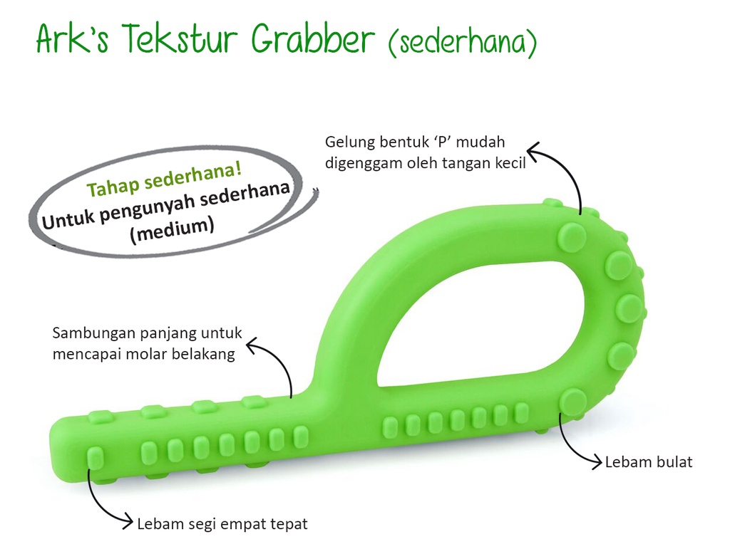 ARK's Textured Grabber Speech Delay Oral Therapy Autism | Shopee Malaysia