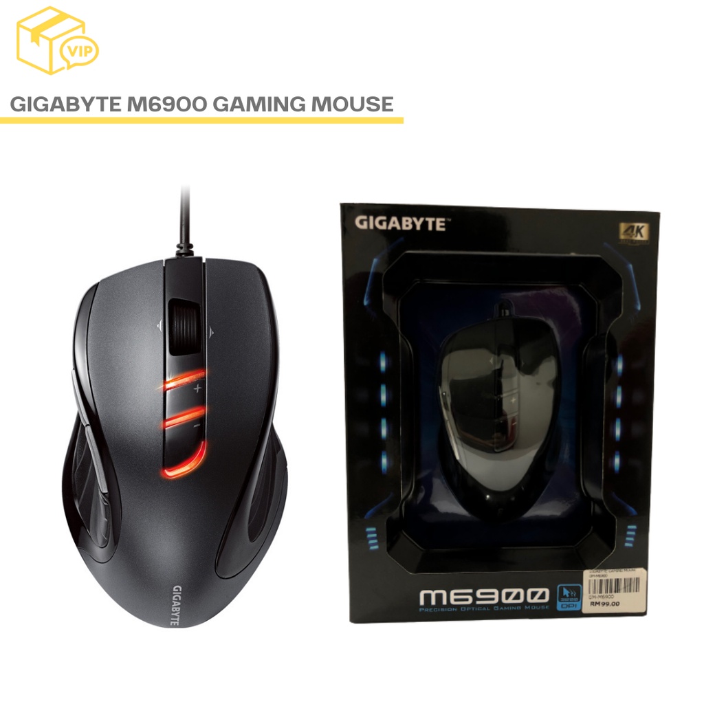 GIGABYTE M6900 GAMING MOUSE | Shopee Malaysia