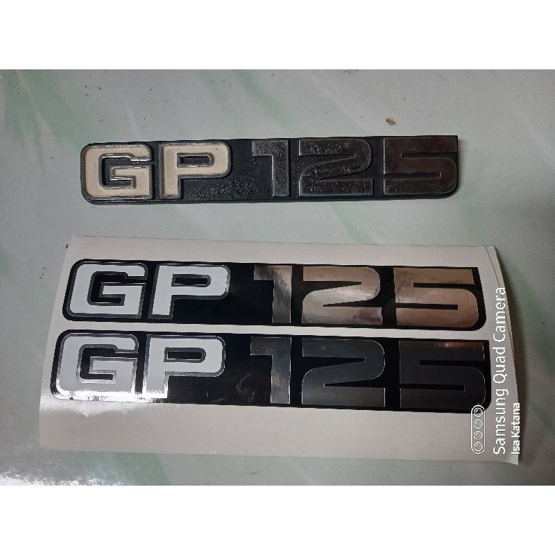 Suzuki GP125 sticker Side Cover | Shopee Malaysia