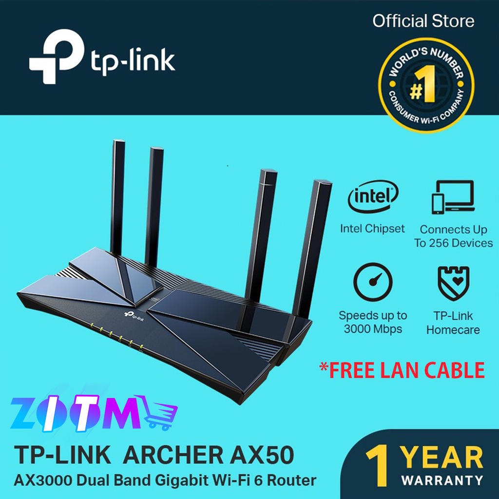 TP-LINK AX3000 GIGABIT WIFI 6 ROUTER - BEST ROUTER EVER I ARCHER AX50 ...