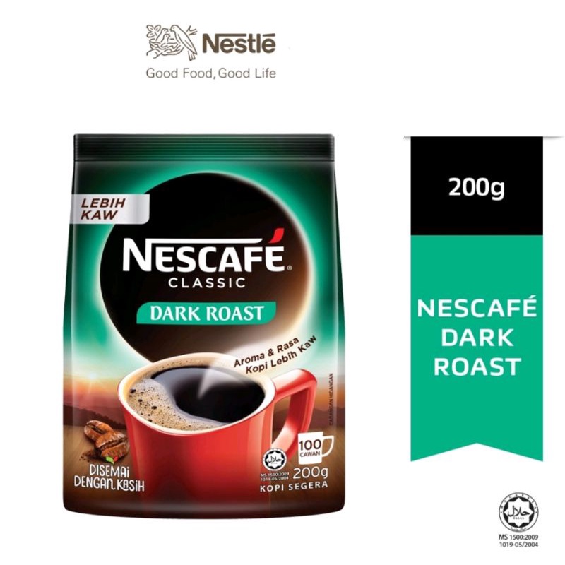 Nescafe🔥classic🔥dark🔥roast🔥200g🌟exp Oktober 2025🌟🇲🇾🇲🇾promosi🇲🇾🇲🇾