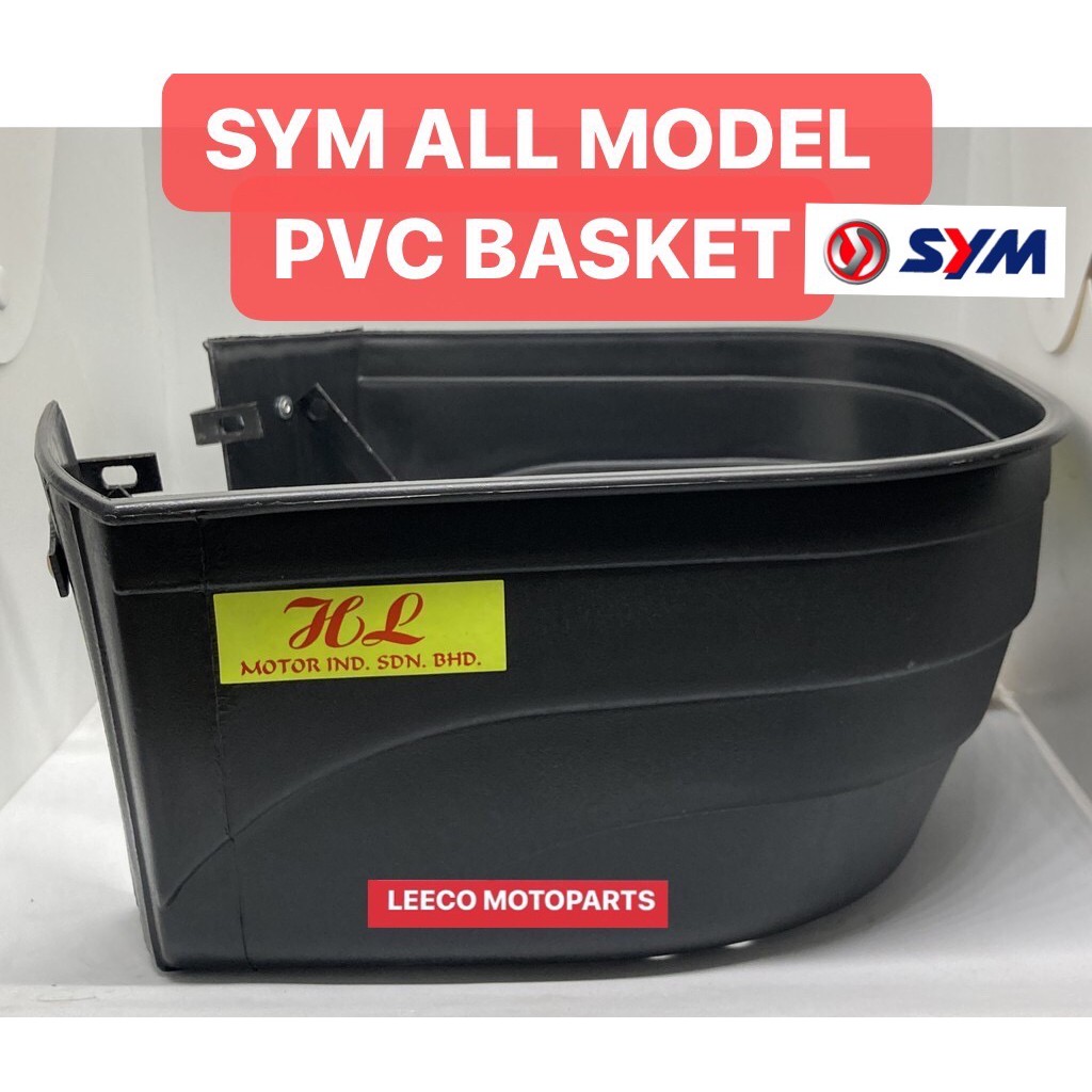 SYM Motor Raga PVC Basket Bakul BONUS-2 JET125 SM SPORT SPORT-BONUS SPORT-RIDER VF3-185 VF3I ...