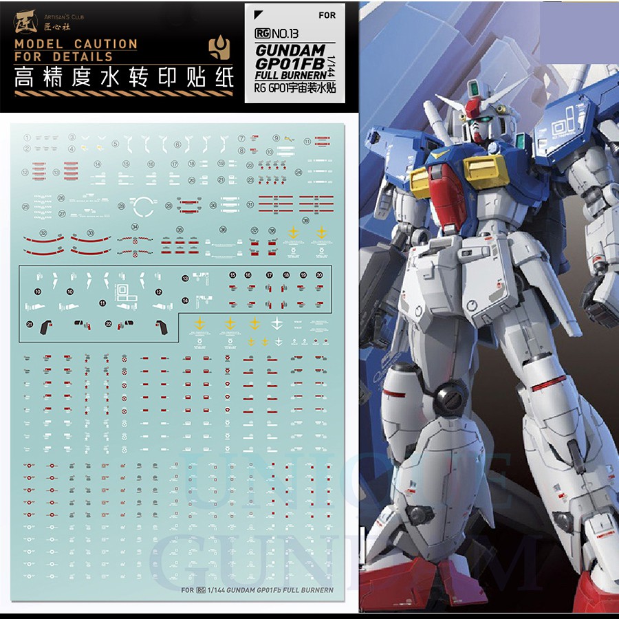[Artisan's Club] RG13 RG 1/144 RX-78GP01-Fb Gundam Zephyranthes Full ...