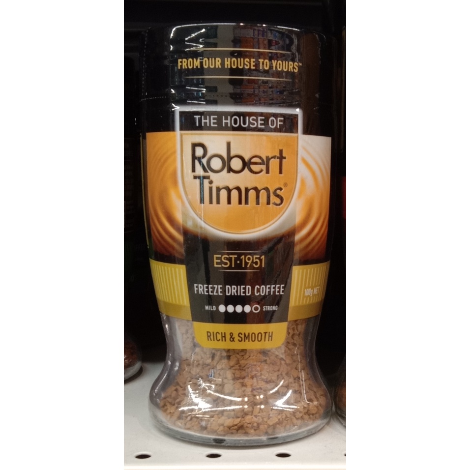 Robert Timms Freeze Dried Coffee Jar 100g | Shopee Malaysia