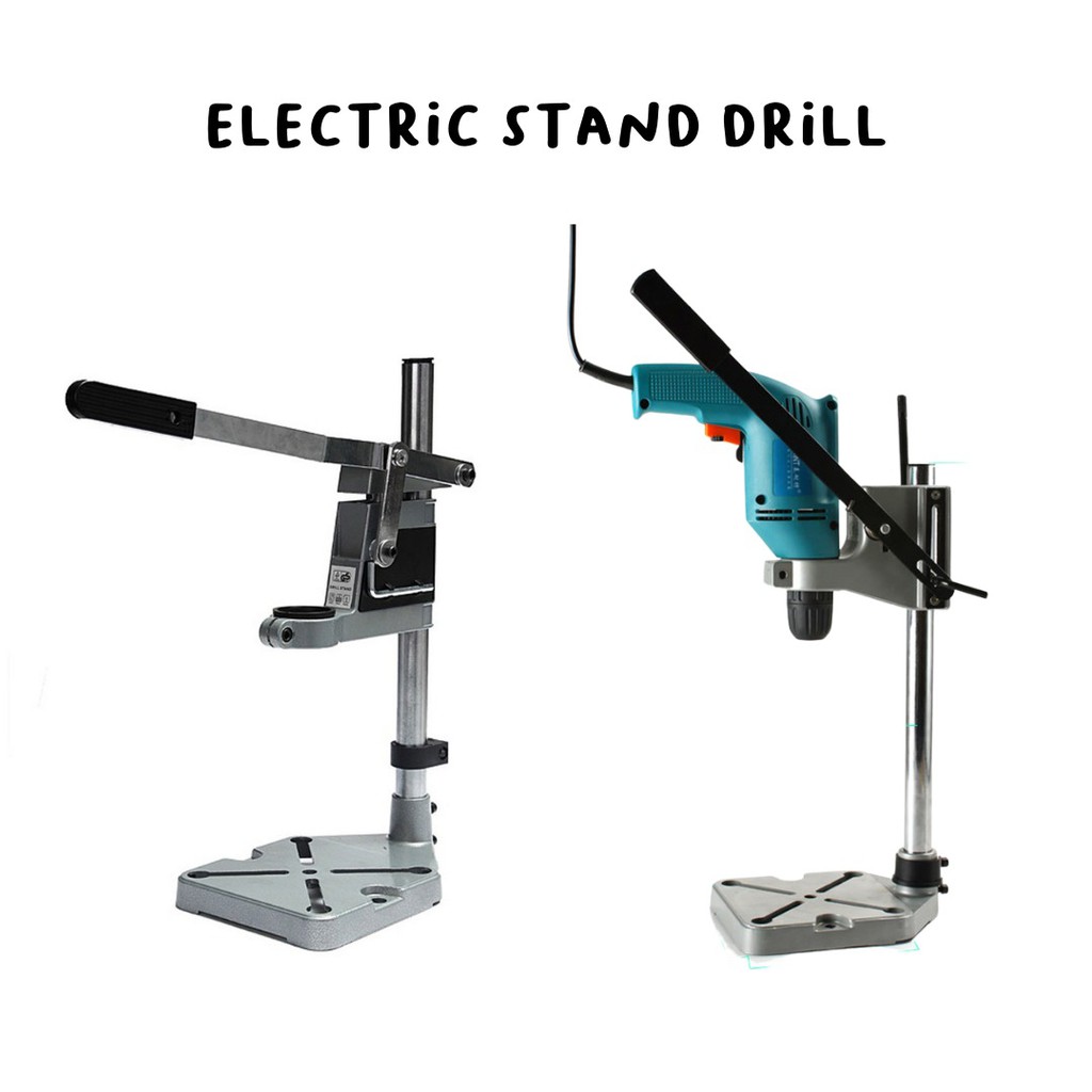 MESIN Drilling Machine Stand/Electric Drill Stand Hand Drill | Shopee ...