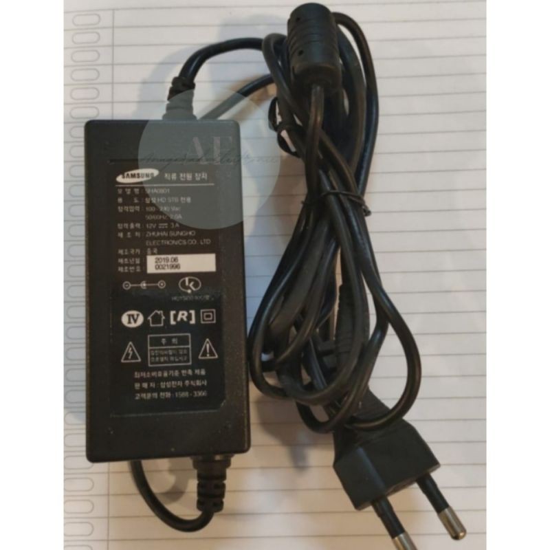 Samsung Legend 3A 12V Adapter | Shopee Malaysia