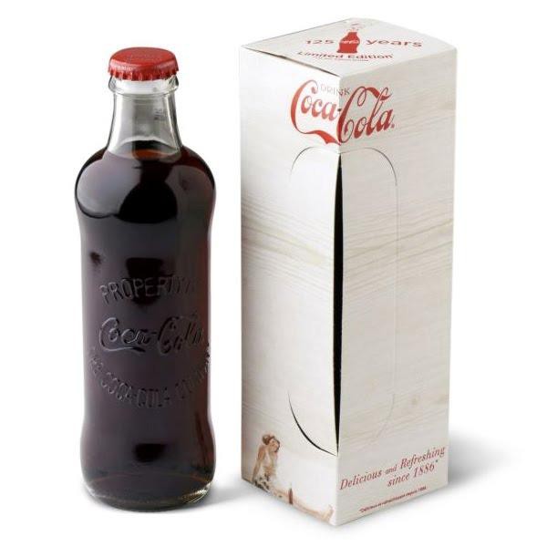 Coca-Cola 125 Years original bottle (Limited Edition) | Shopee Malaysia