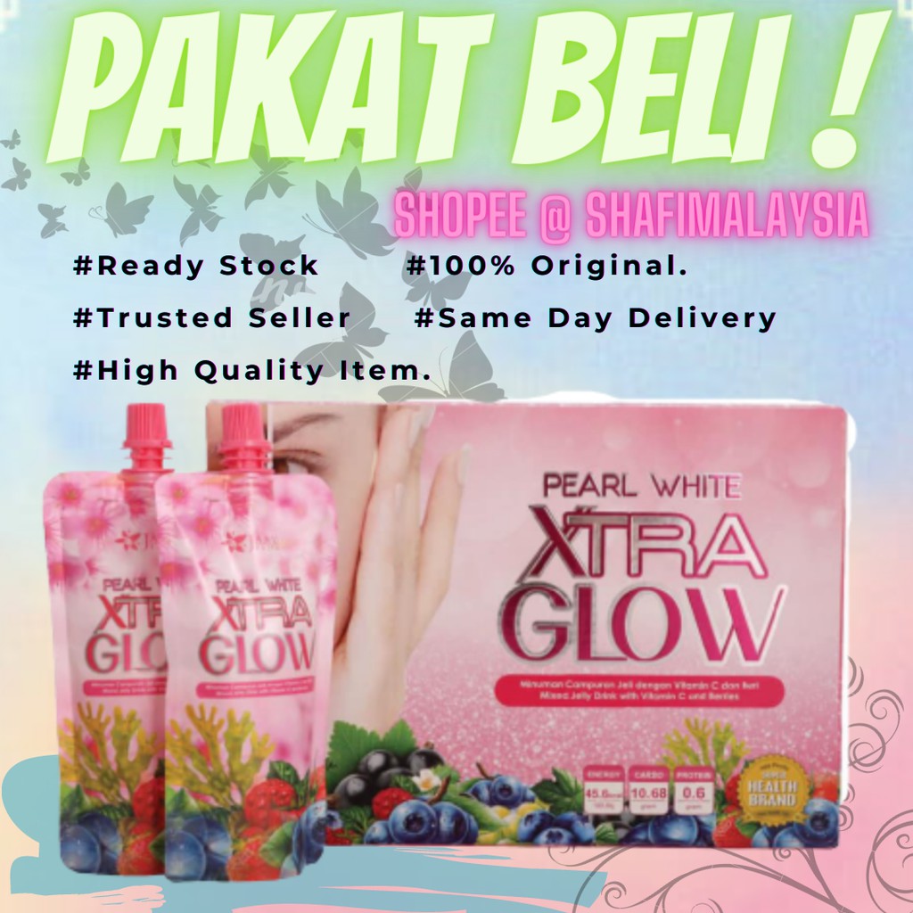 Jamu Jelita Pearl White Xtra Glow Jus Collagen | Shopee Malaysia