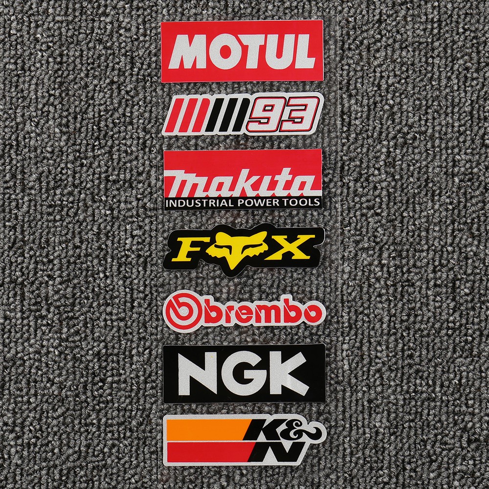 Musion Original Racing Sponsor Sticker Motorcycle Helmet Decal ...