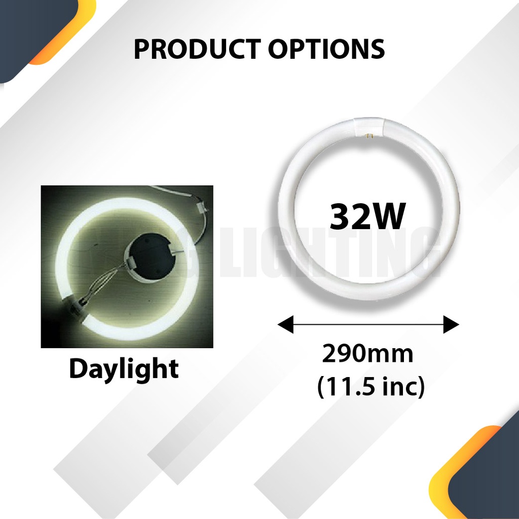 Fluorescent T9 Circular Ring Light 22W 32W 40W Tube Lights Ceiling Downlight Round Lamp Home ...