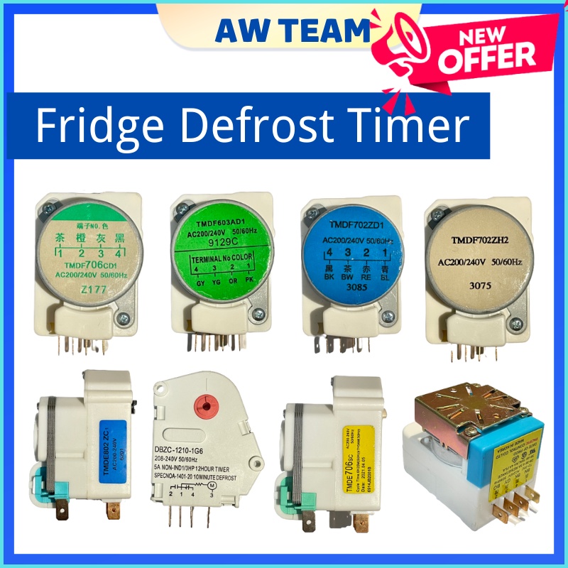 Refrigerator Defrost Timer Fridge Peti Ais Sejuk | Shopee Malaysia