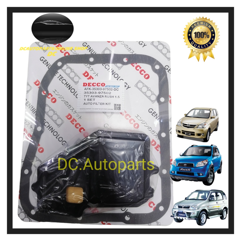 AUTO FILTER TOYOTA AVANZA 1.3 1.5 F601 F602 F651 F652 RUSH F700 KEMBARA ...