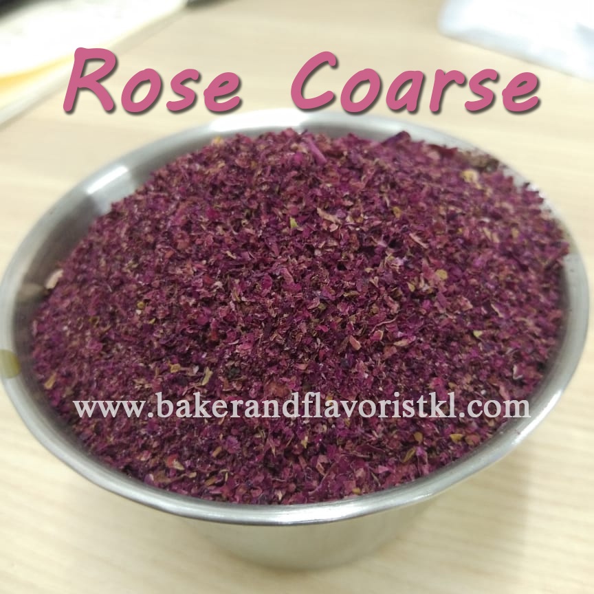 Rose Petals coarse powder 1mm-2mm fine flakes crushes Hancur Ros 玫瑰碎粉 ...