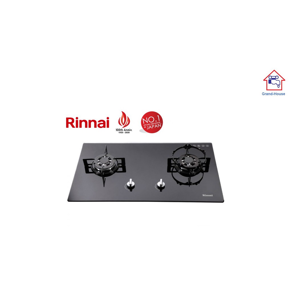 (Ready Stock, Free Shipping) Rinnai Gas Hob Tempered Glass Cooking Gas ...
