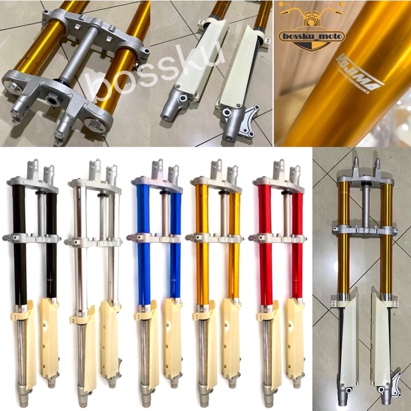 KLX150 FRONT FORK SET UPSIDE DOWN FORK 97CM | Shopee Malaysia