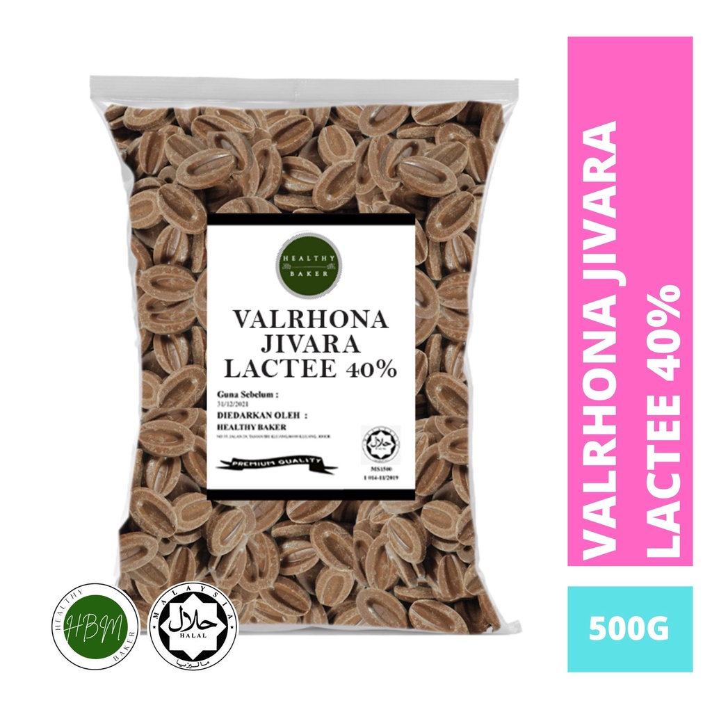 VALRHONA JIVARA LACTEE 40% 500GM / Repack | Shopee Malaysia