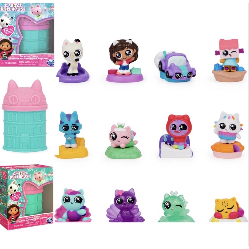 Gabby Dollhouse box with 12 adorable mini Gabby figures | Shopee Malaysia