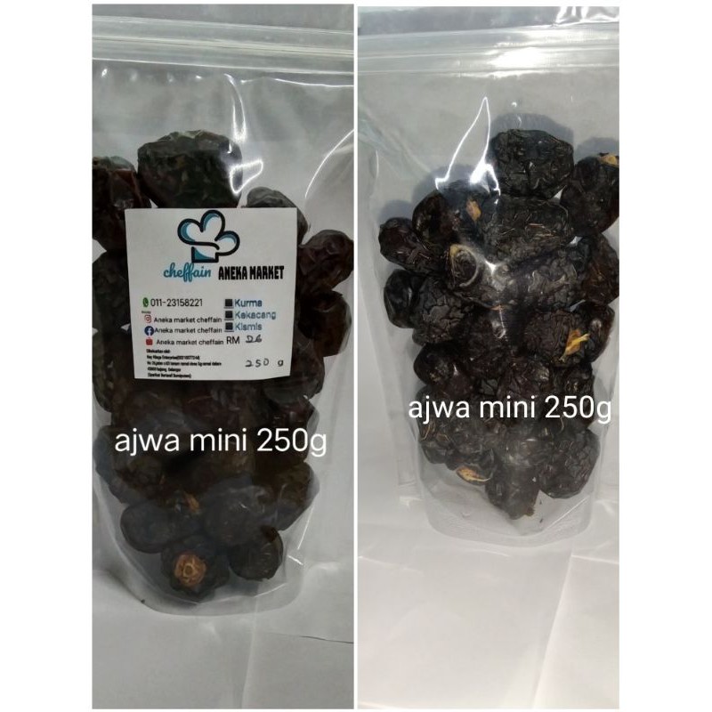 ajwa small 250g Sedap | Shopee Malaysia