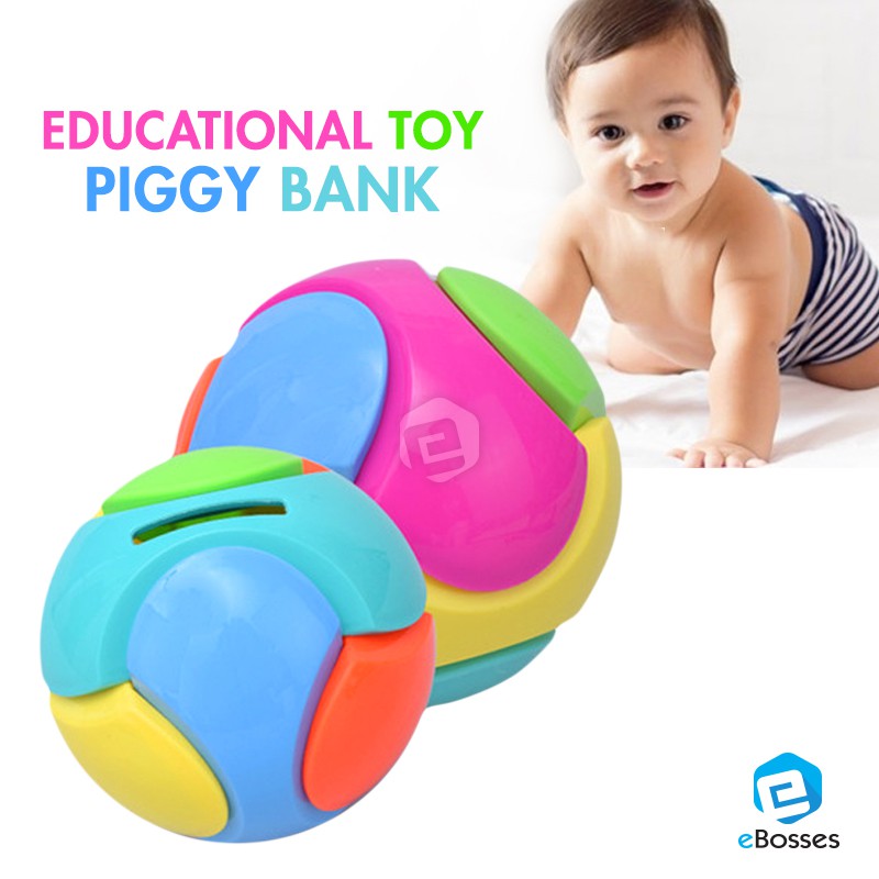 DIY Piggy Bank Children Educational Toy Plastic Bricks | Shopee Malaysia
