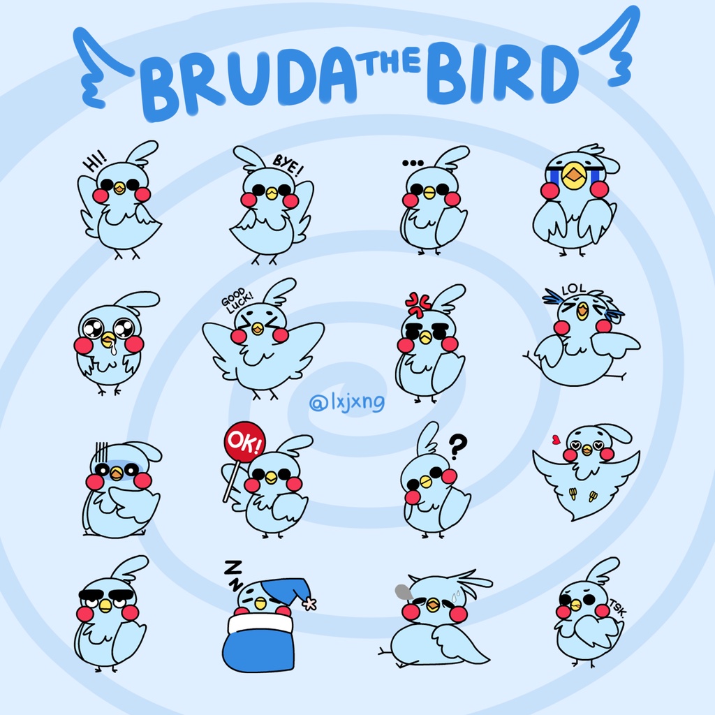 Digital Sticker packs Commissions Custom JPG / PNG / GIFS Animation ...