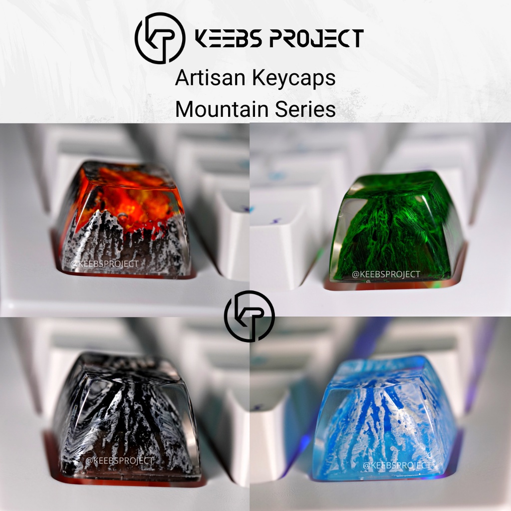 [Ready Stock] Artisan Keycaps- Mountain Series | Custom Made ...
