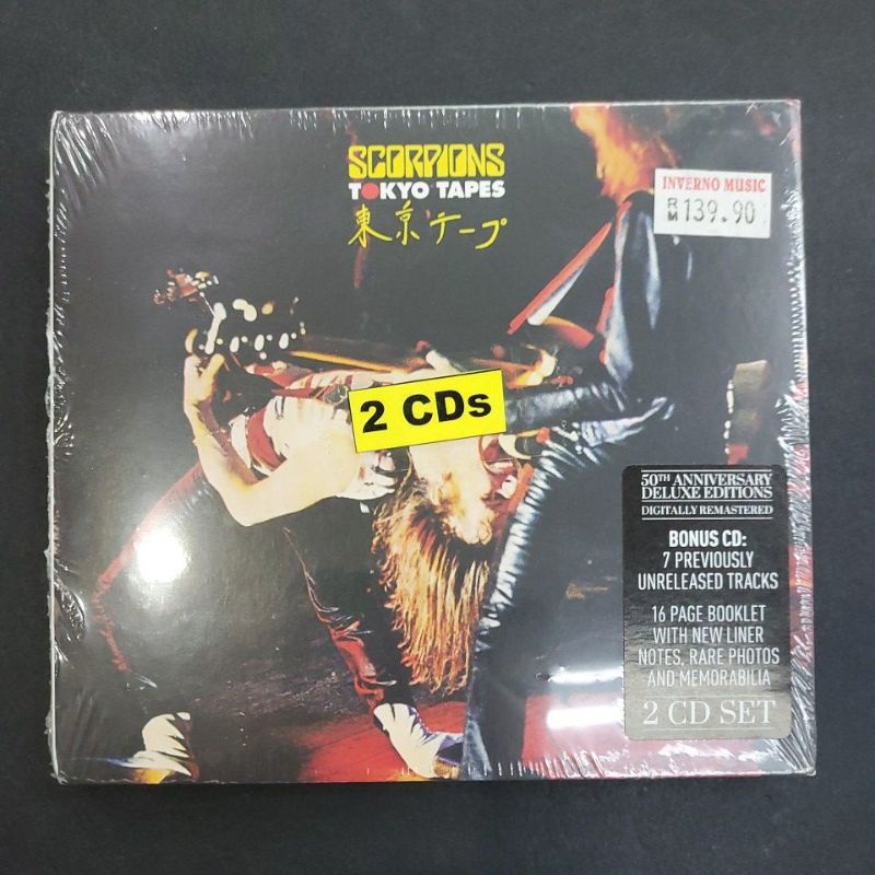 Scorpions - Tokyo Tapes (2CDs) | Shopee Malaysia