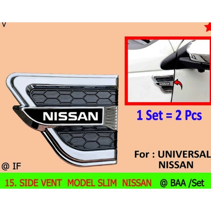 Lr-svm-svmsn 1 SET Contents 2 (Right + Left) SIDE Vente NISSAN NISSAN ...