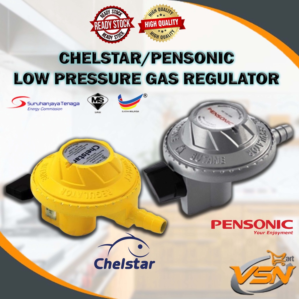 ( SIRIM ) Low Pressure Gas Regulator - MYHOM 182PLUS Pensonic PLPG-1000 ...