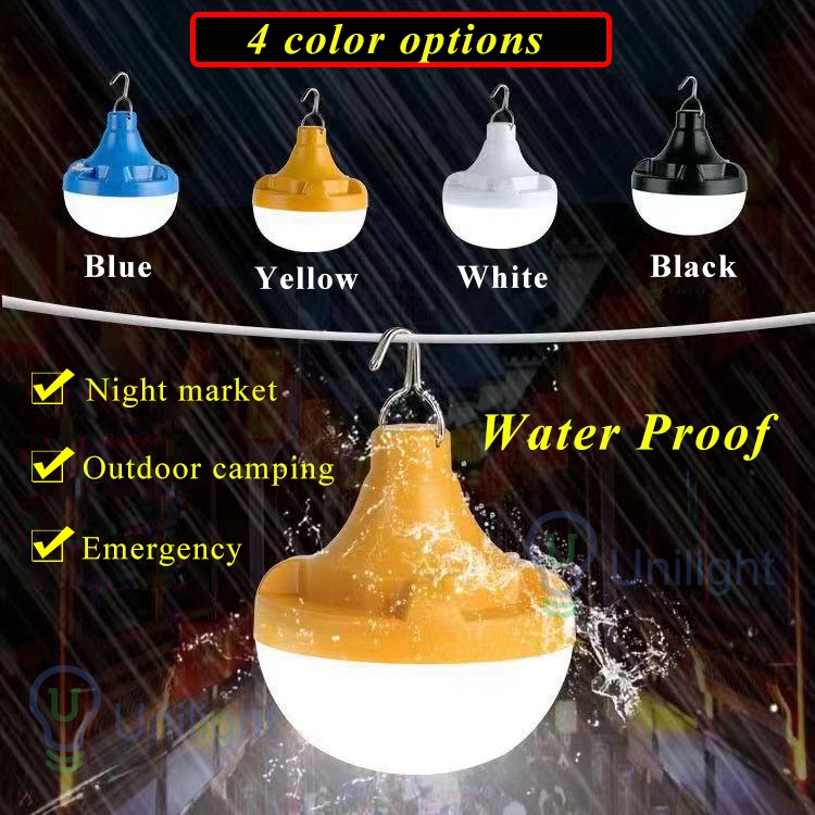 Unilight 50W LED Lithium battery Rechargeable Bulb Waterproof pasar ...
