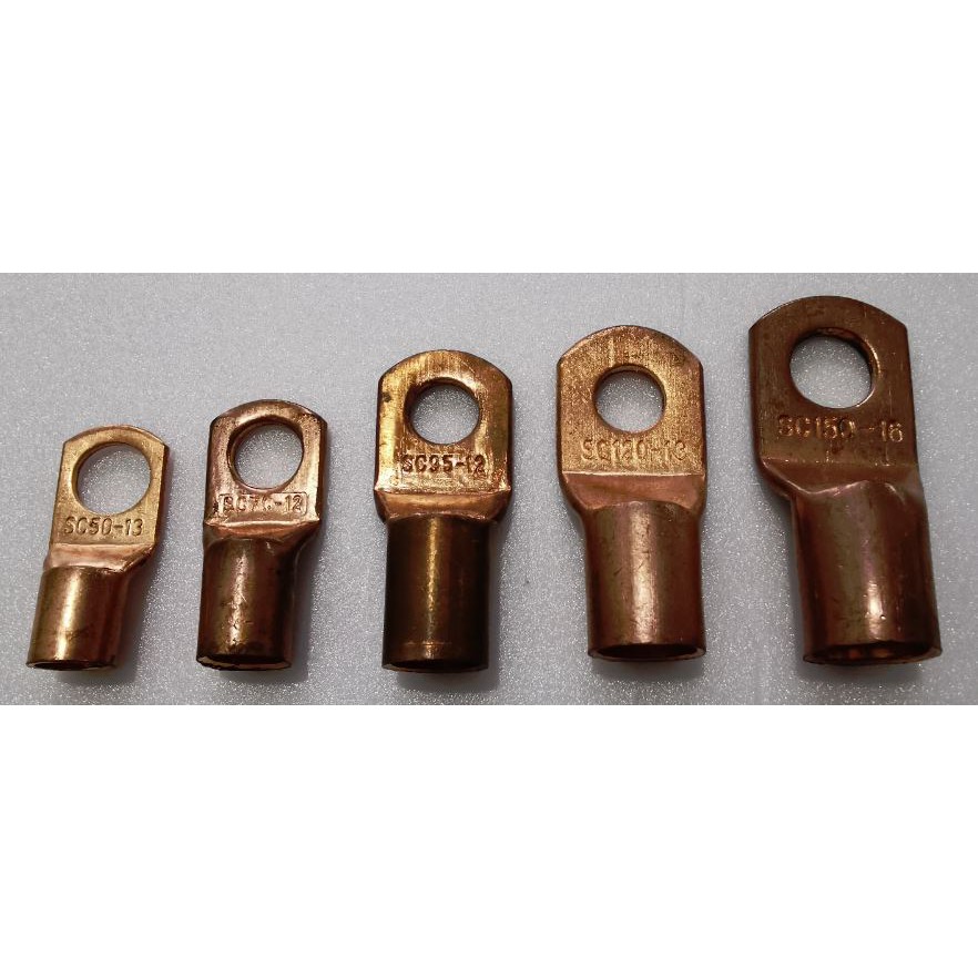 Heavy Duty 100% Brass Cable Lugs Welding Cable Lugs 200A/300A/400A/500A ...