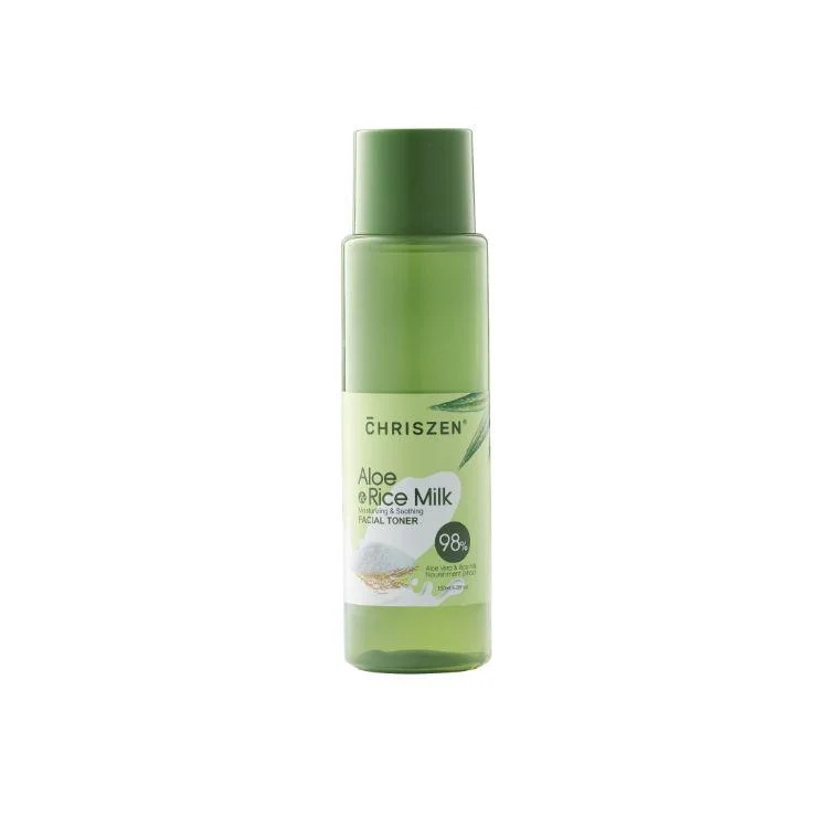Chriszen 98% Aloe Vera & Rice Milk Toner 150ml (G) | Shopee Malaysia