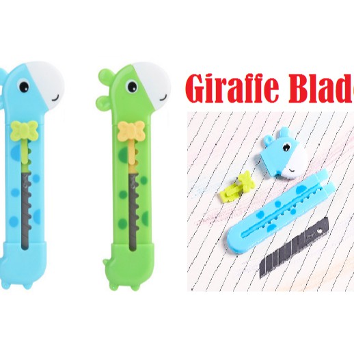 Creative Cartoon Giraffe Blade Mini Paper Envelope Cutter Student ...